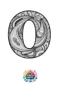 🎨 Dibujos de letra O para colorear >> ¡Dale Color Ahora!