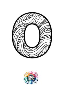 🎨 Dibujos de letra O para colorear >> ¡Dale Color Ahora!