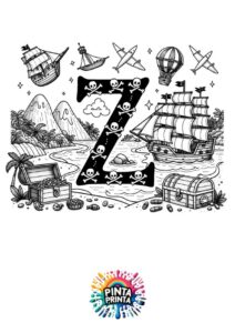 🎨 Dibujos de letra Z para colorear >> ¡Dale Color Ahora!